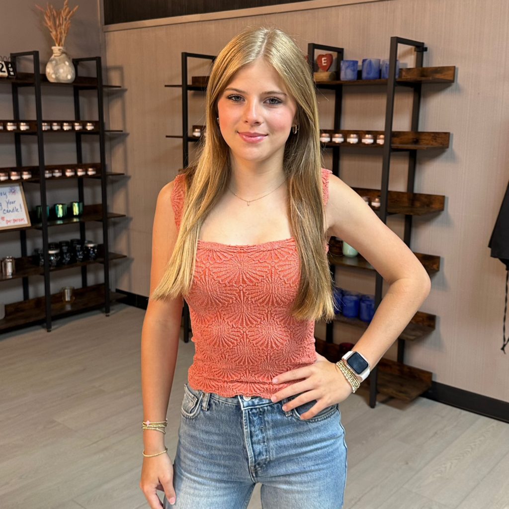 Free People - Love Letter Cami/Rose - Kenz Boutique